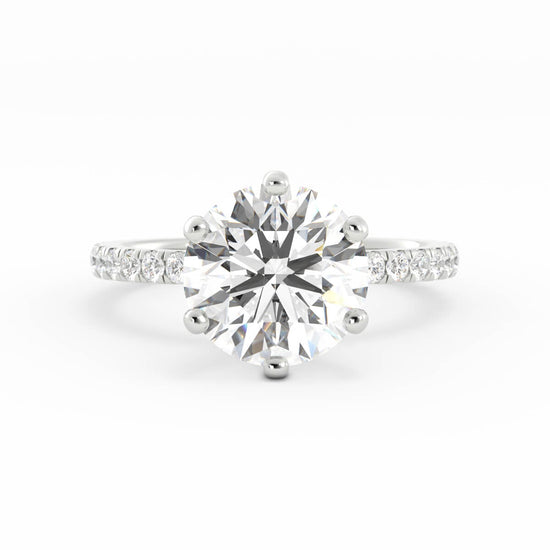 Custom Moissanite Engagement Rings – SHANNON